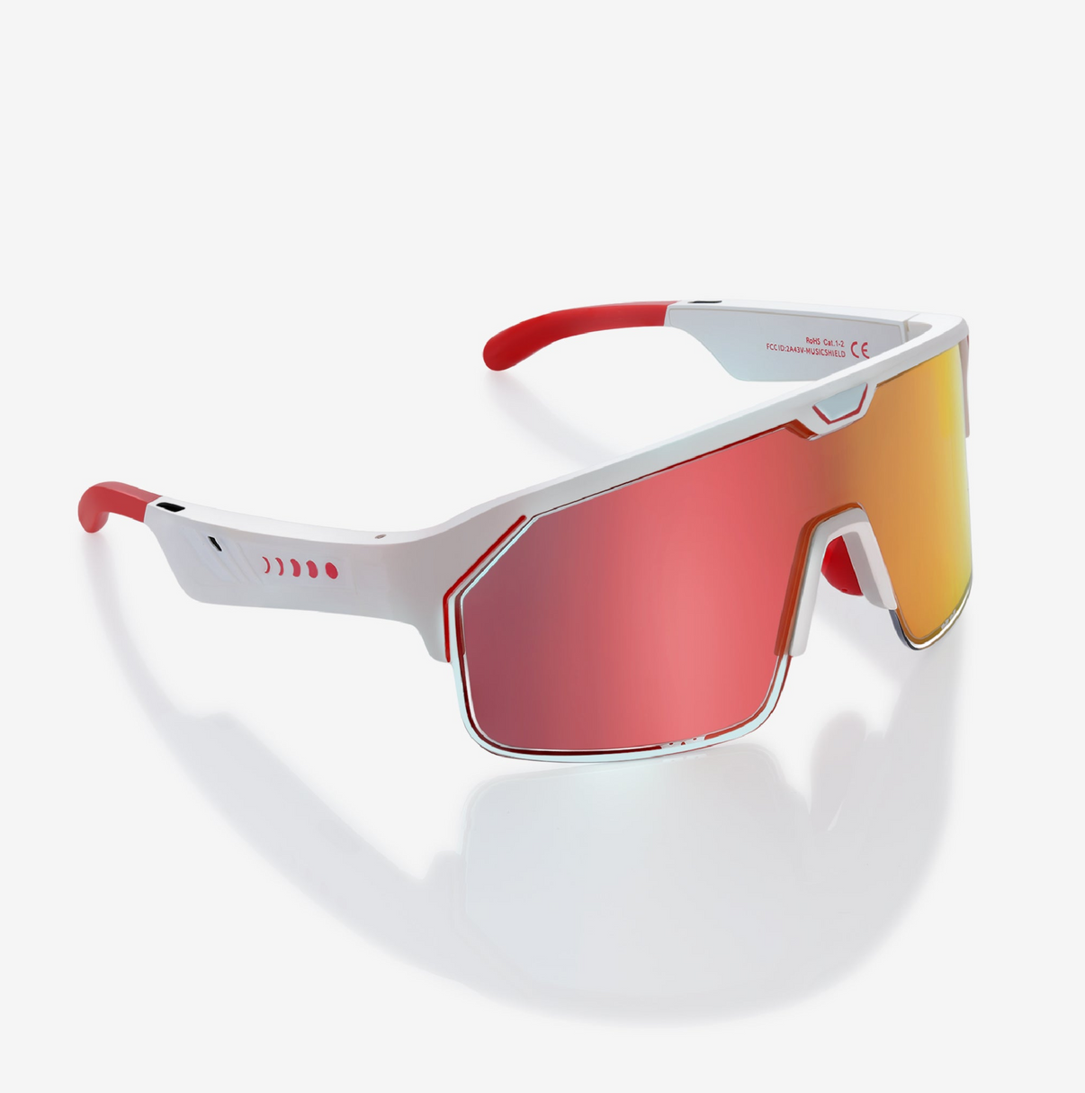 Music Shield — Sports Smart Glasses Electrochromic Tint Adjustable ...