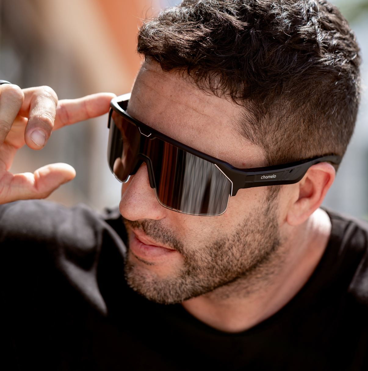 Music Shield — Sports Smart Glasses Electrochromic Tint Adjustable ...